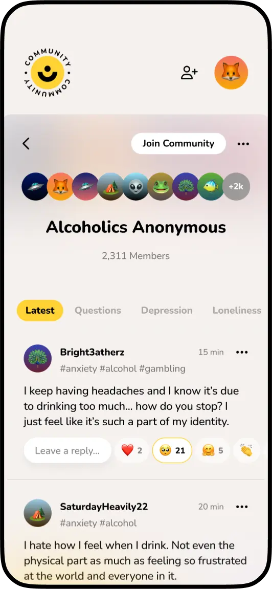 The Anonymous Health App - Begin your journey today to overcome ...