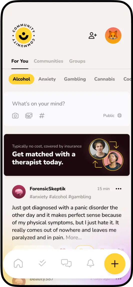 The Anonymous Health App - Begin your journey today to overcome ...